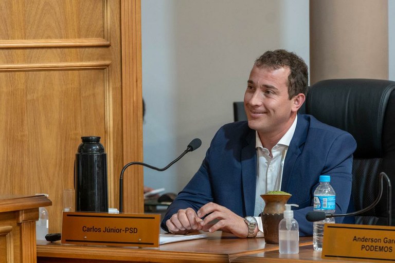 Vereador Carlos Junior é eleito como 1ª Secretário da Mesa Diretora ...